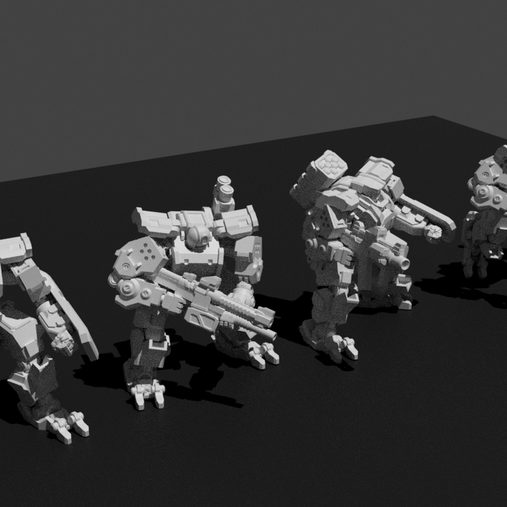 3D Printable Brutus BCV set by Rattapoom Kotchapong